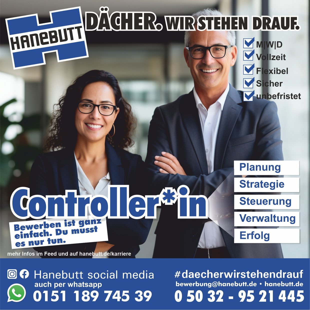 Jobs - Dachdecker Hanebutt